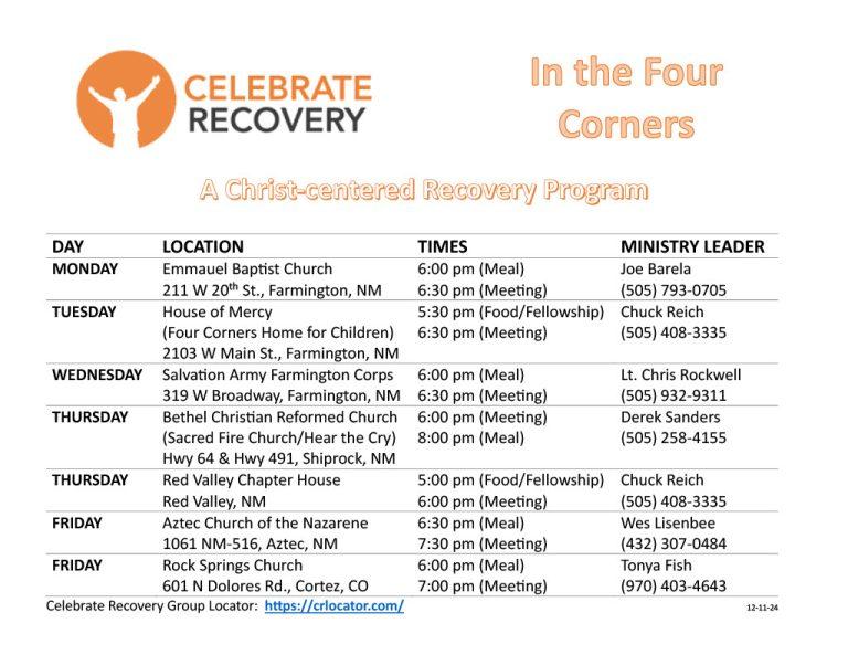 Celebrate Recovery - Overcomers TV